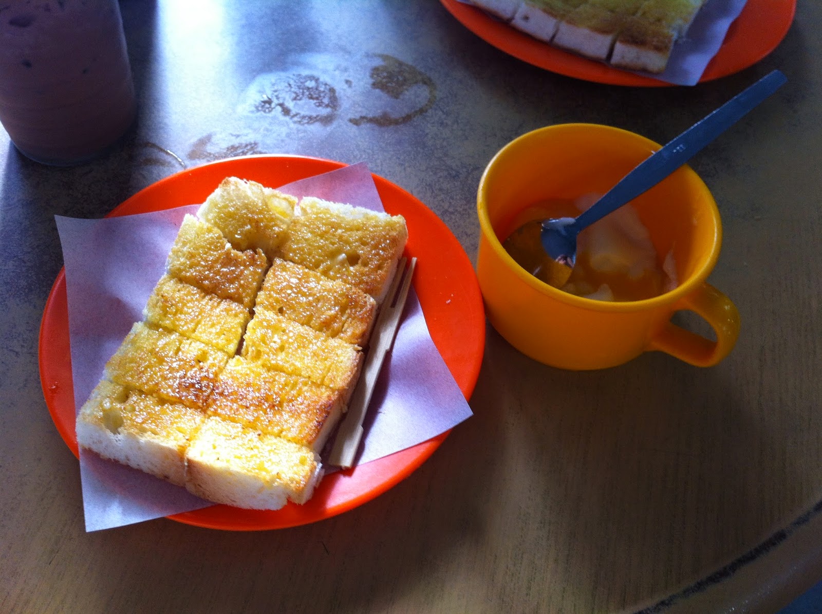 Our Journey : Penang Bayan Lepas - Joo Leong Cafe "Famous Toast"