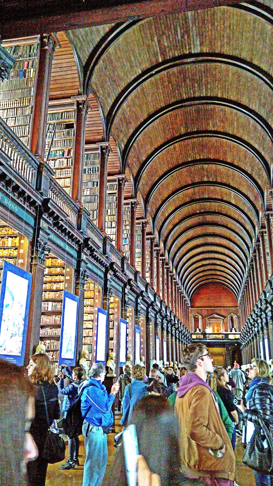 Trinity college: Harry Potter library