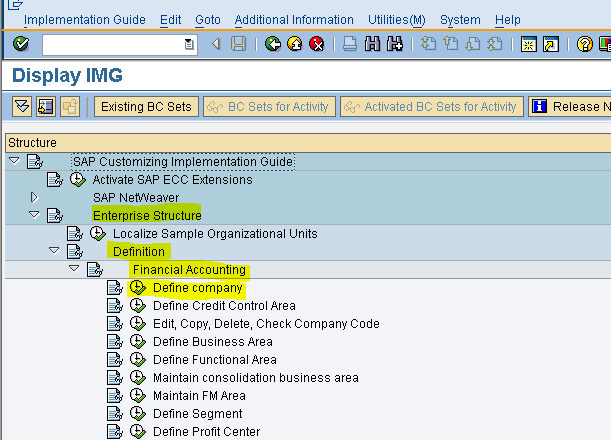 SAP - FICO MODULE LEARNING: Company Creation in SAP