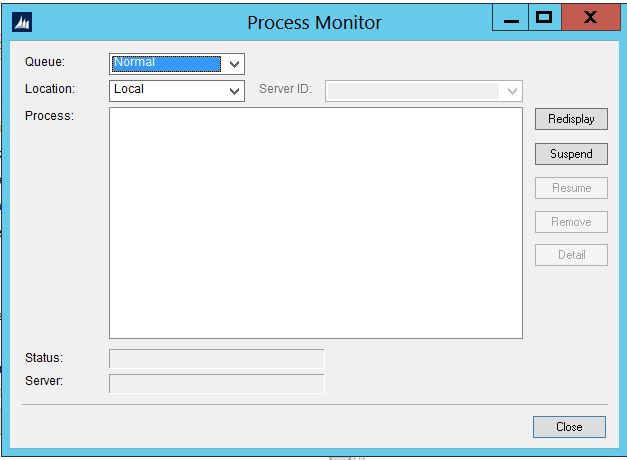 Redbeard's Blog: Dynamics GP Stuck Process and Process Monitor