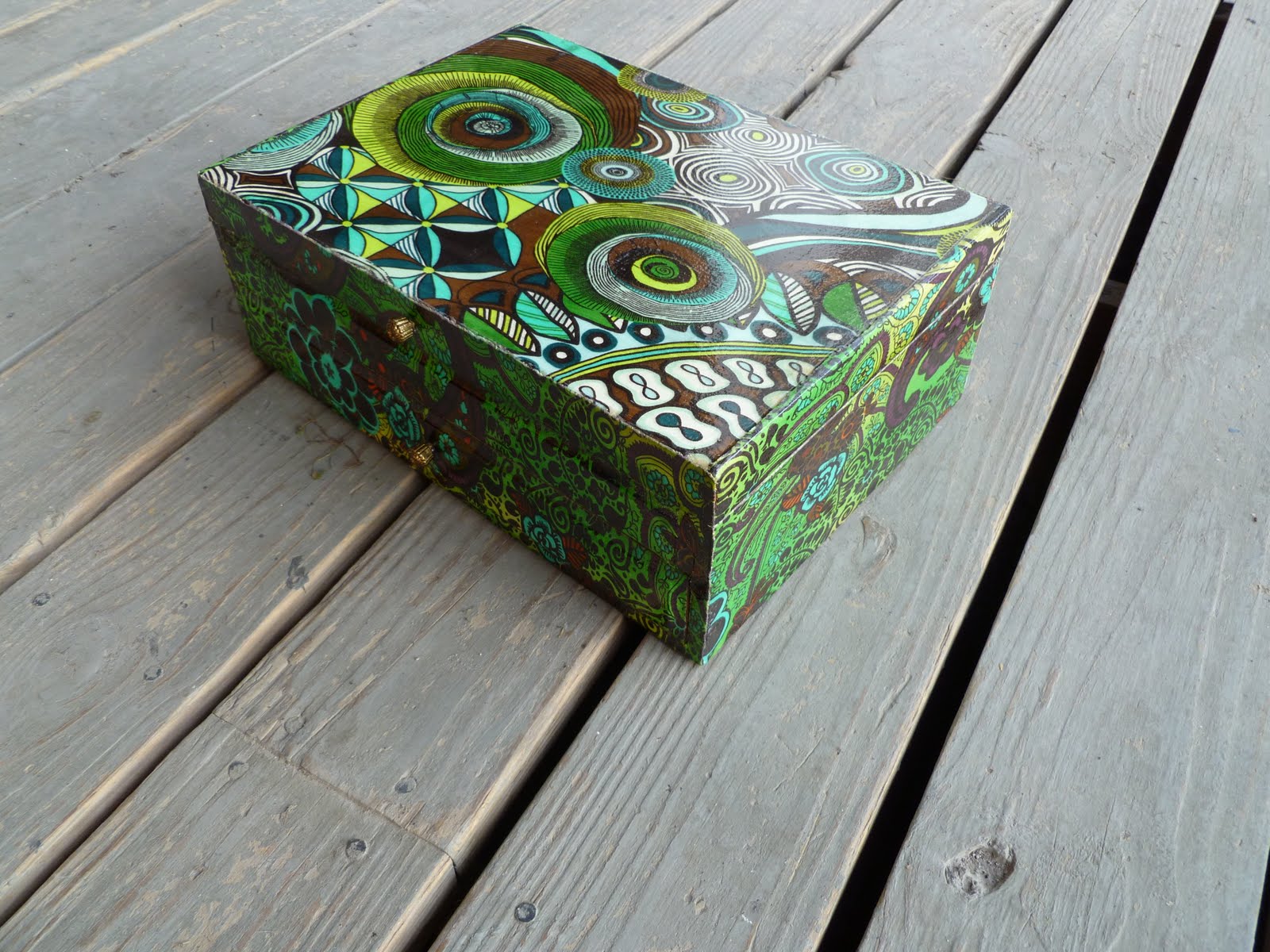 Silverware Box Now A Funky Jewel Box