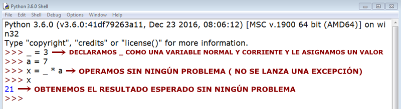 APRENDER A PROGRAMAR CON PYTHON: VARIABLES
