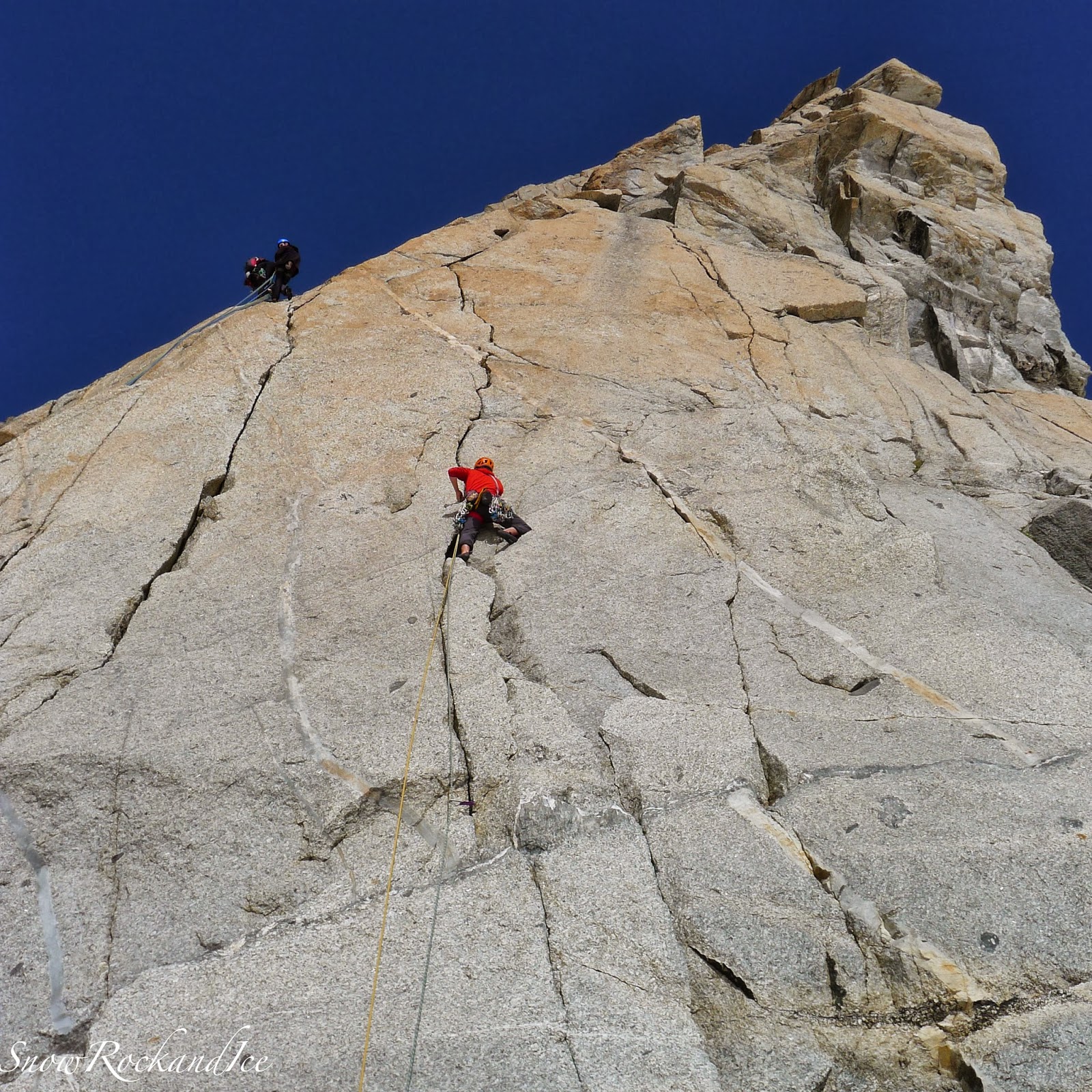 Rachel's Adventures: Alpine Rock Climbing in Chamonix