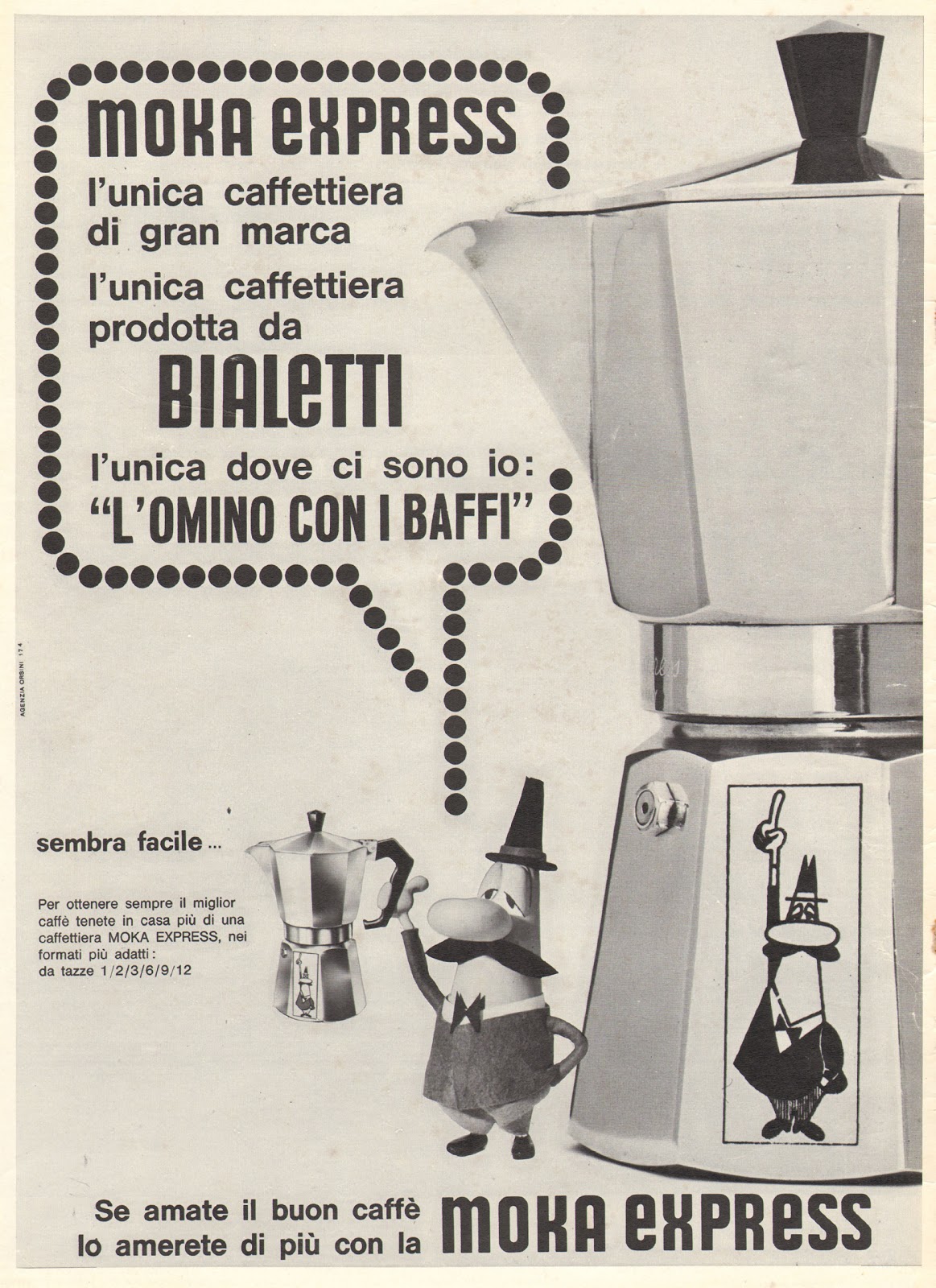FLASH 1963 di GENERAZIONI e "PICK-UP": pubblicità - BIALETTI (moka ...