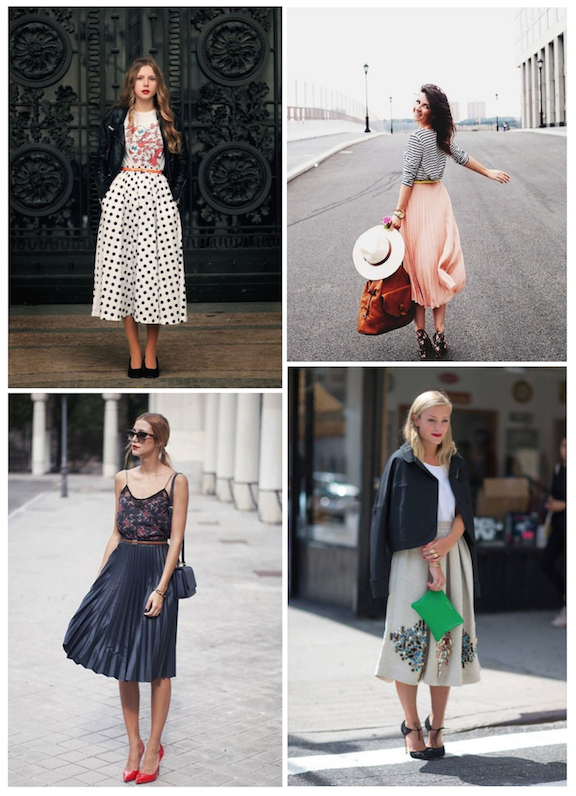 Styled: Midi Skirts • caroline st francis