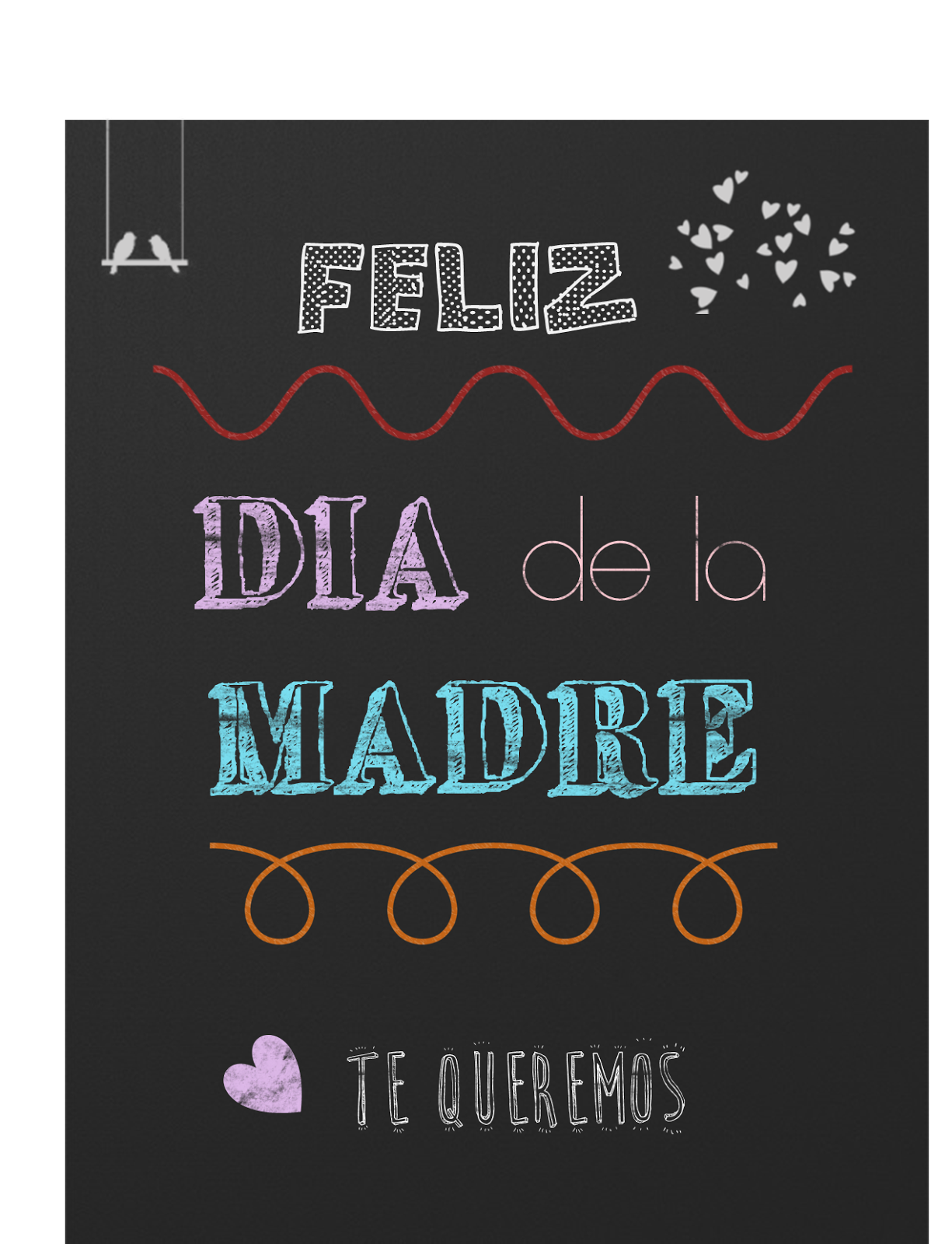 Imprimibles para el día de la madre - Matmau Blog