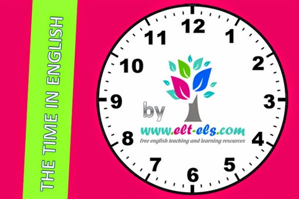 The time in English | www.elt-els.com