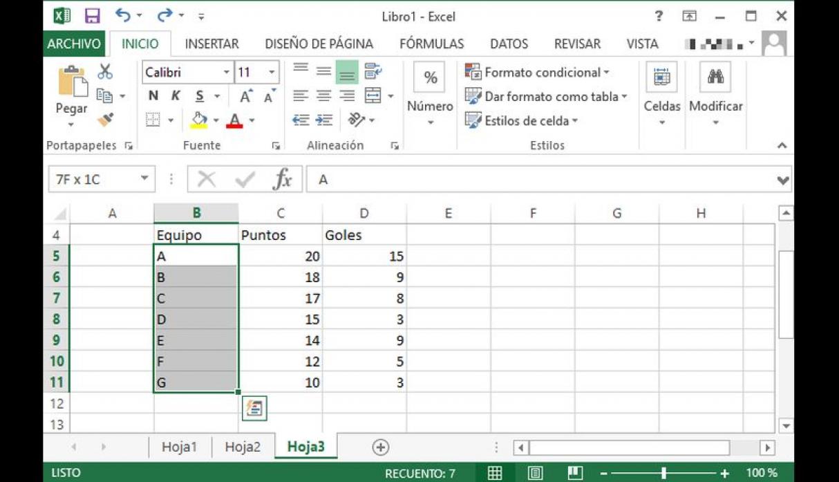 LA HOJA ELECTRÓNICA 6-D: CONCEPTO DE EXCEL