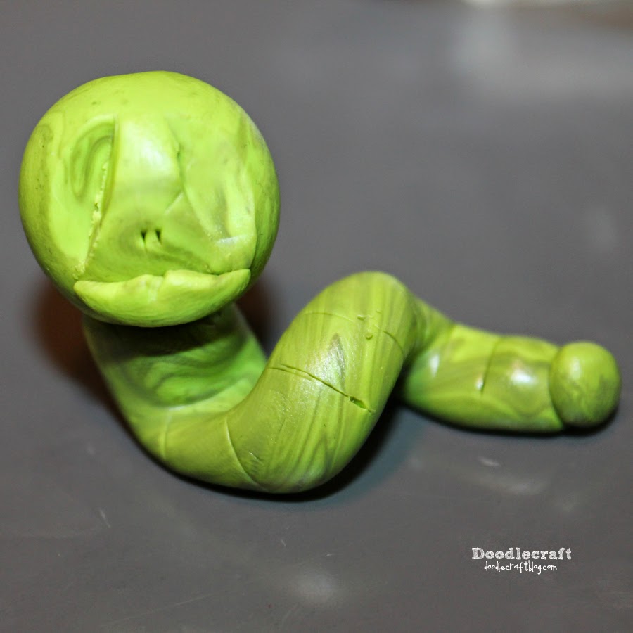 Corpse Bride Maggot Accessories! - making handycrafts