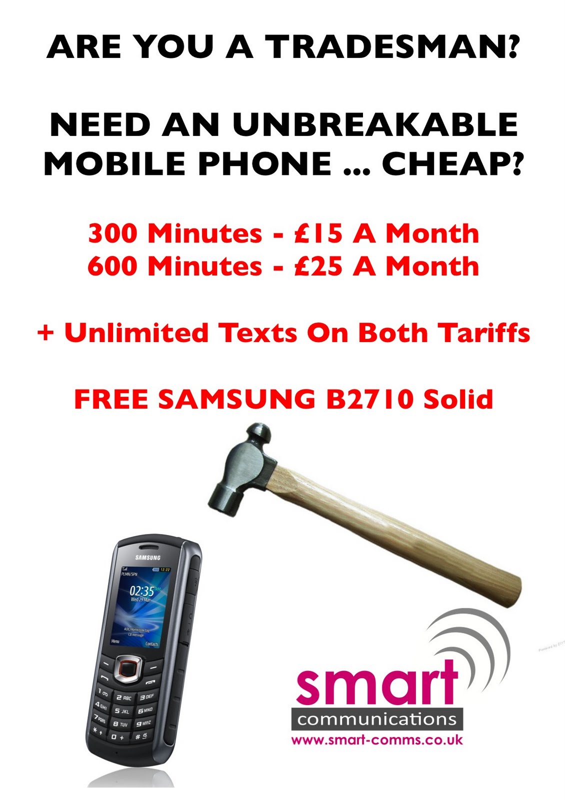 Smart Communications News: The Perfect Builders Mobile Phone
