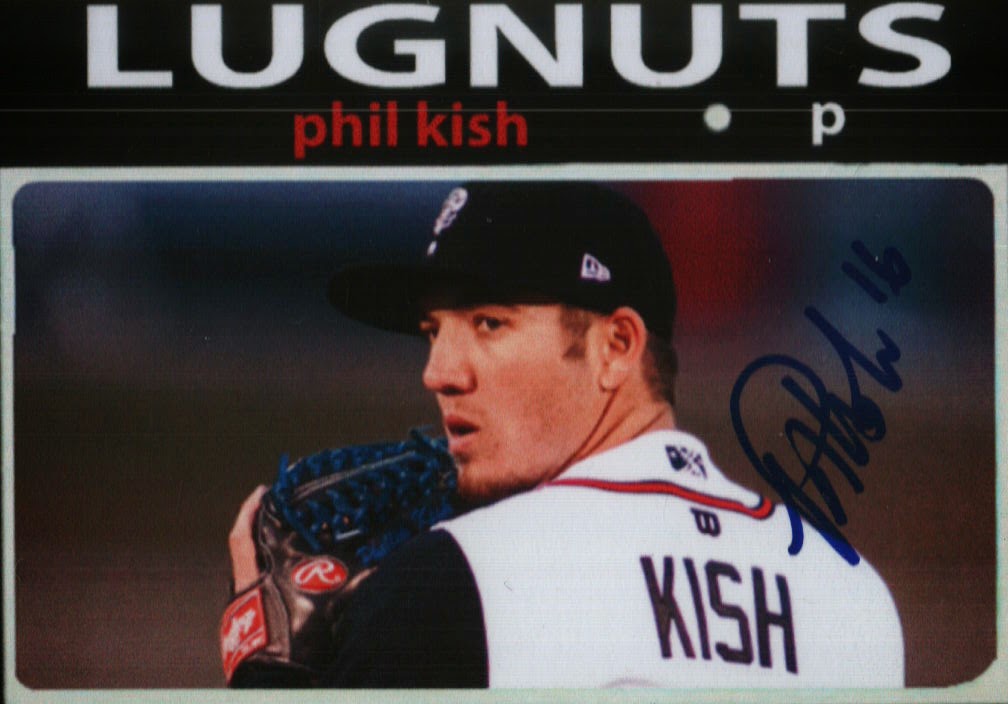 Jackson's Autographs: IP Lansing Lugnuts Autograph Baseball Card and ...