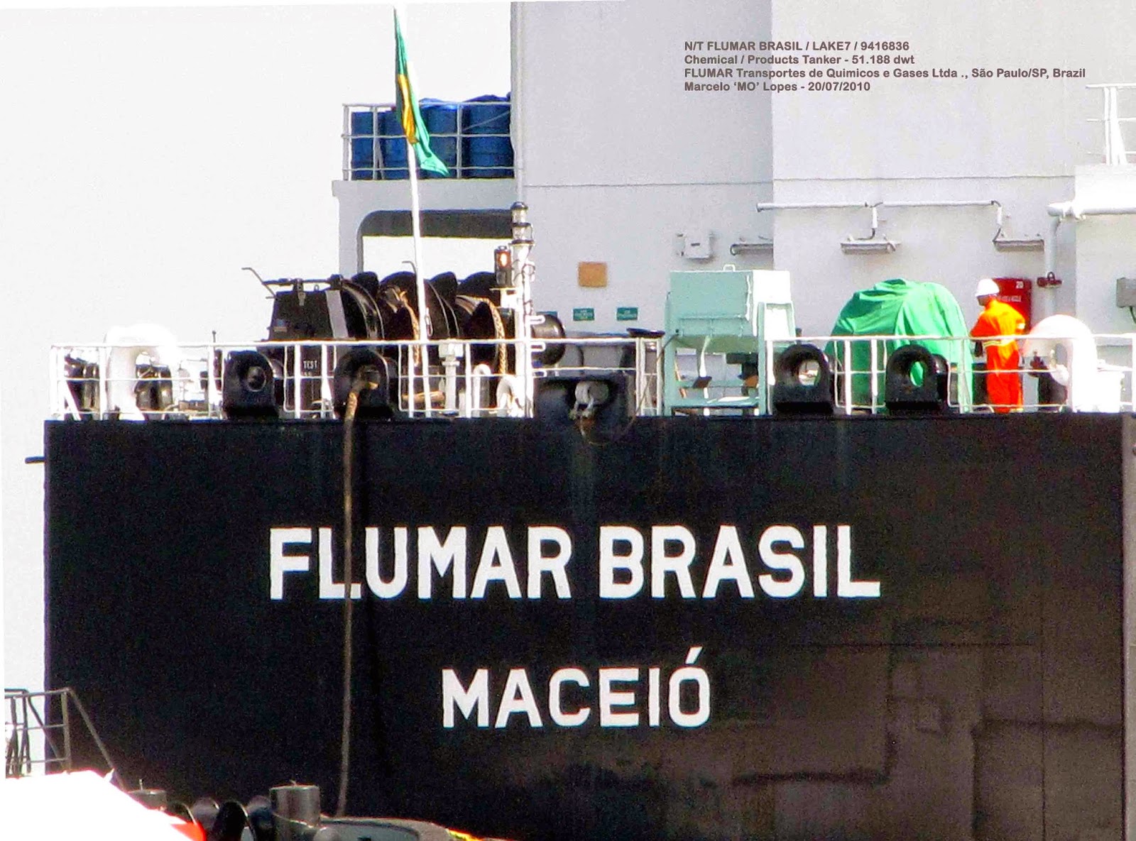 Santos Shiplovers: N/T Flumar Brasil / LAKE7 - PPYV - Nossos navios