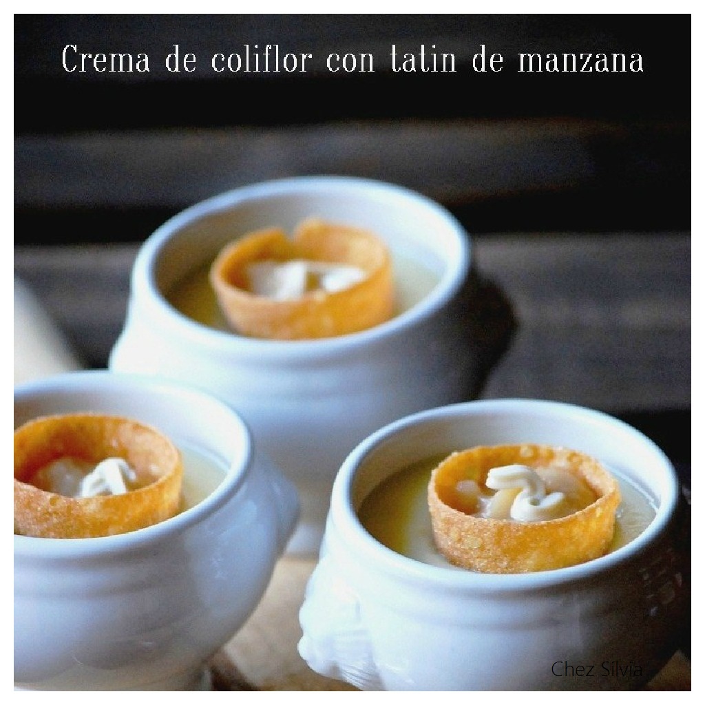 Crema de coliflor — Chez Silvia