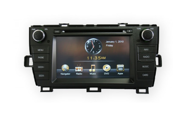 BLOGGIN' WITH OTTONAVI: Toyota Prius In-Dash GPS