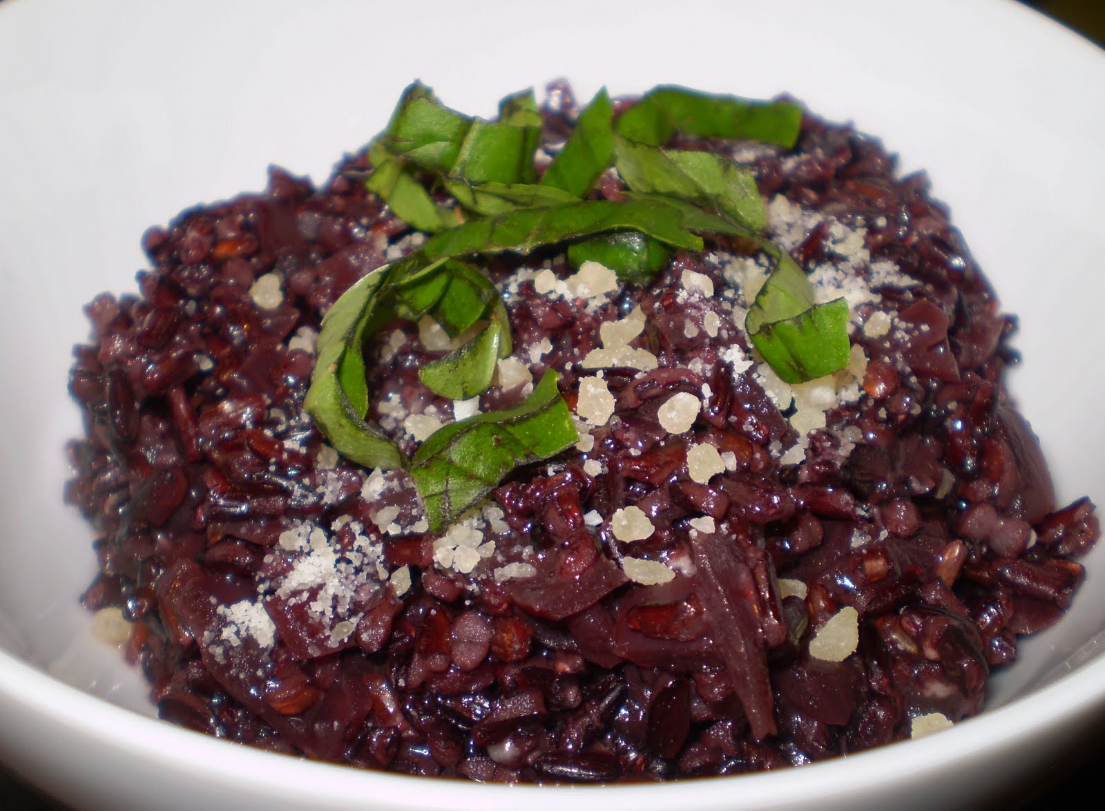 thirdculturefoodie: Black Rice Risotto