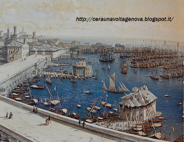 C'ERA UNA VOLTA GENOVA : P.D. CAMBIASO ed il PONTE DELLA LEGNA