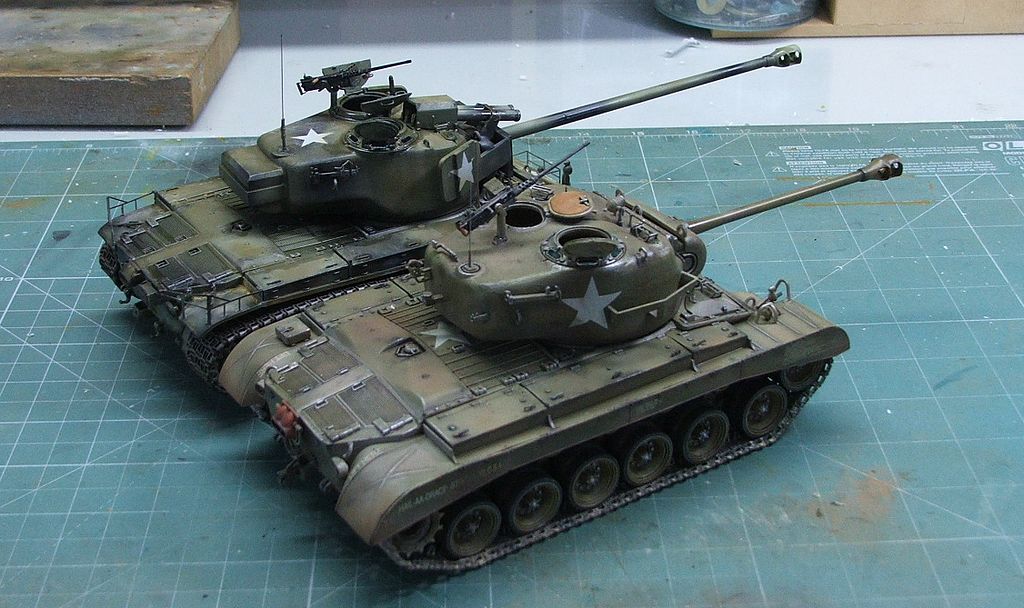Panzerserra Bunker- Military Scale Models in 1/35 scale: T26E4 Super ...