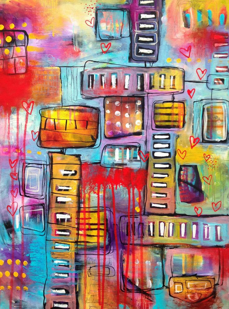 PaperArtsy: 2015 Topic 21 Abstract Art {Challenge}