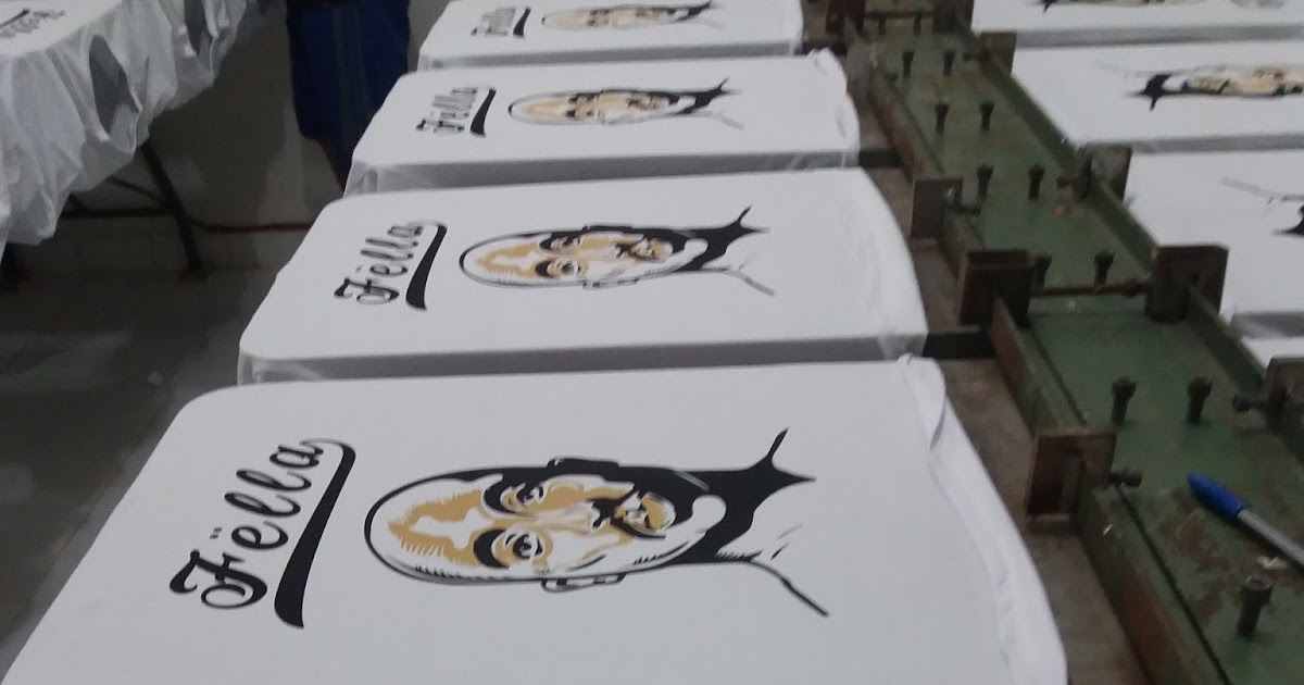 OFICINA DESIGN - SERIGRAFIA: Serigrafia Tradicional - Algodão - Fella