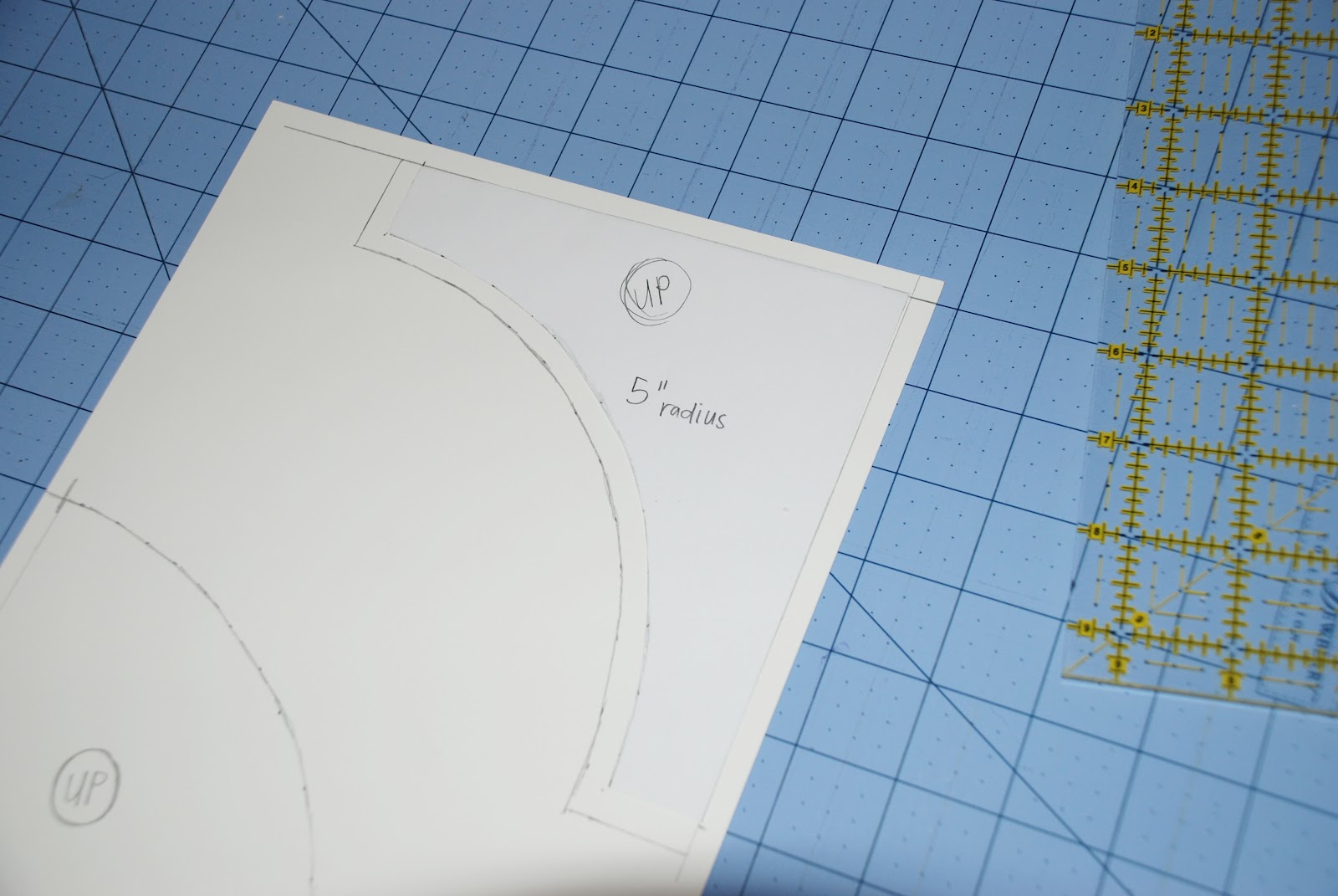 Make Your Own Quarter-Circle Template