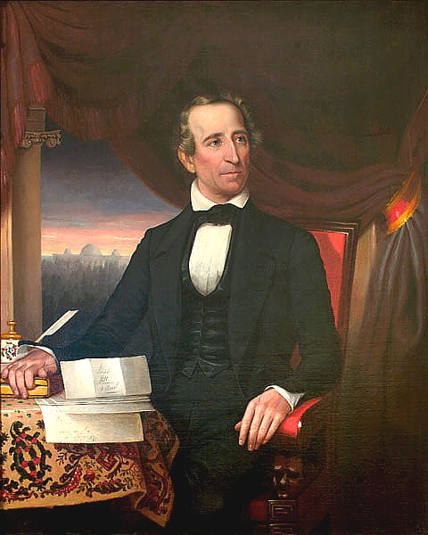 Art Now and Then: John Tyler Portraits