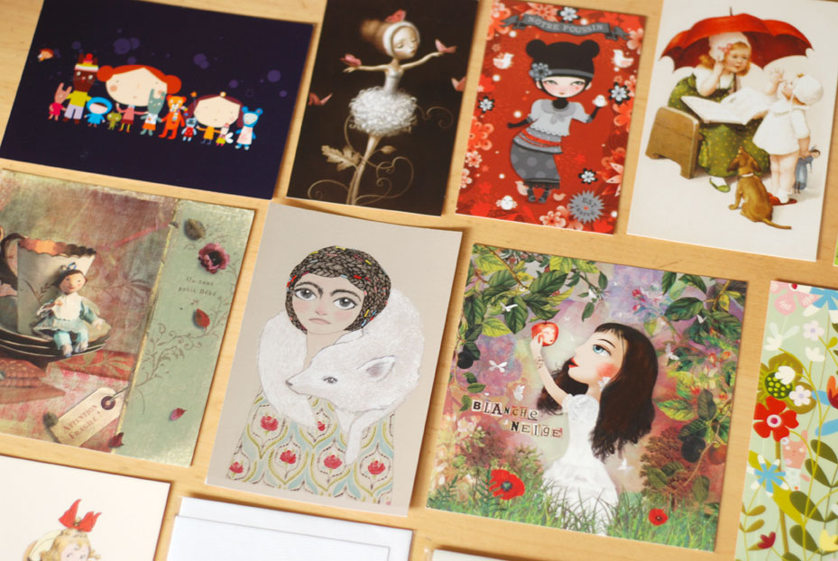 Les jolies cartes illustrées. A vous de jouer ! - Hello June