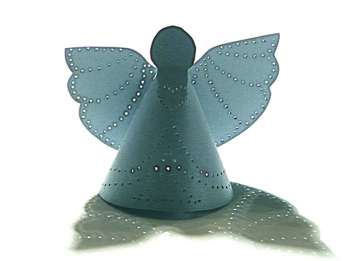 DIY Punched Tin Paper Angels | Munchkins and Mayhem