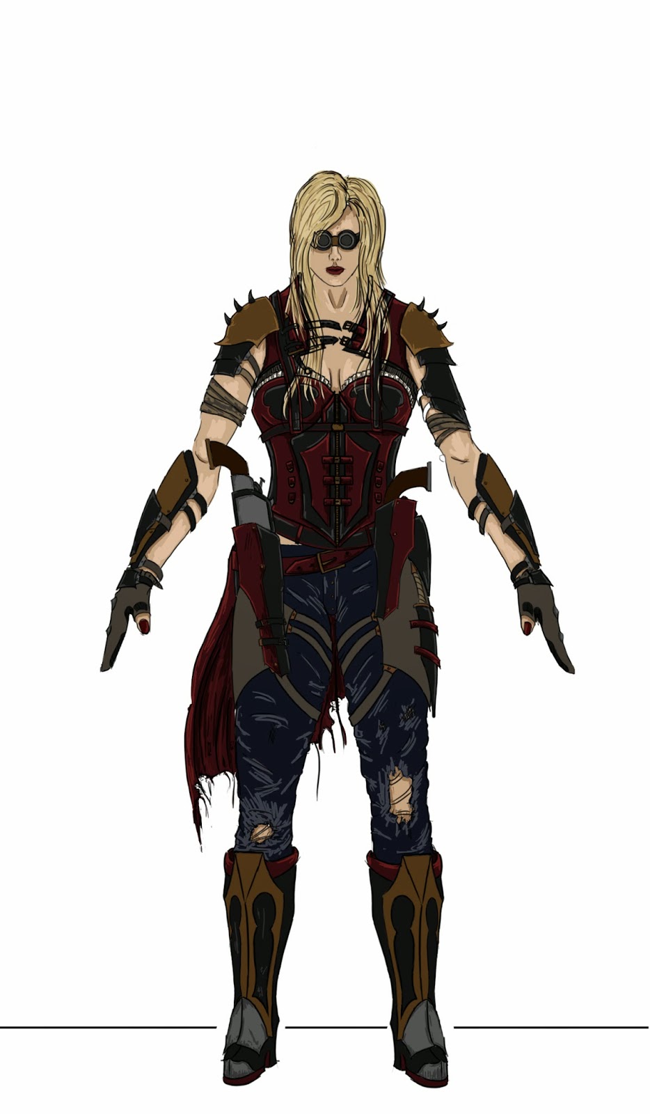 Jamie Stubbs CG Artist: Scarlet Concept Art