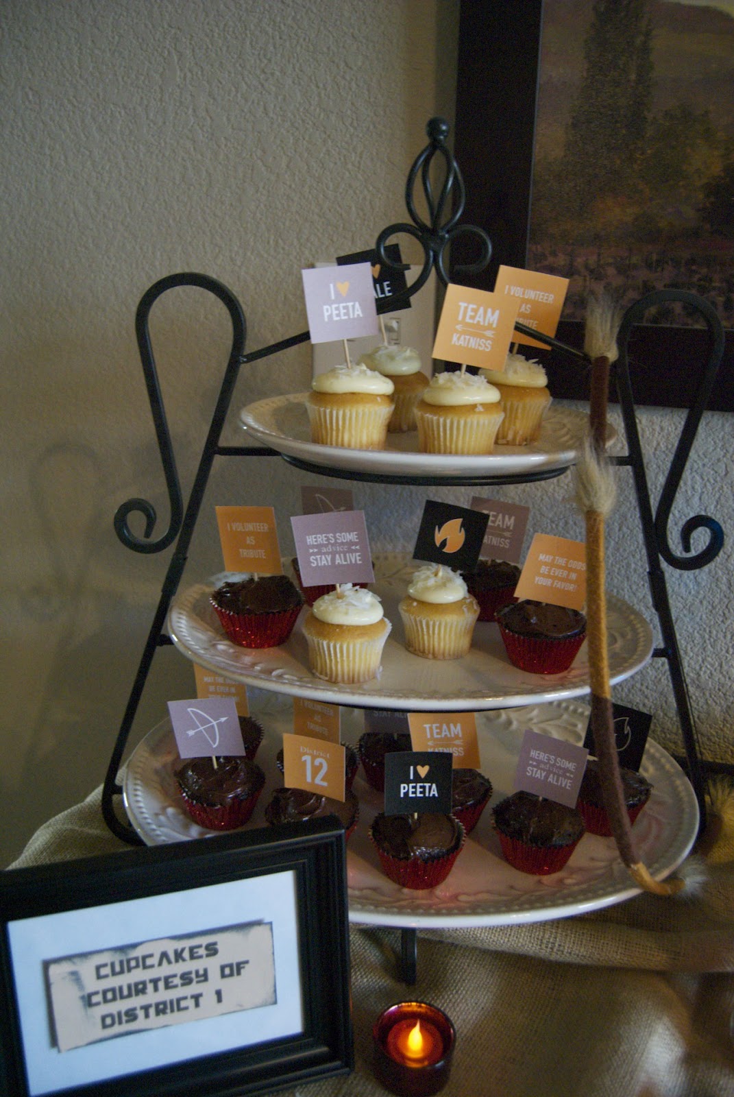 More {than} Mac & Cheese: Hunger Games Party - food setup