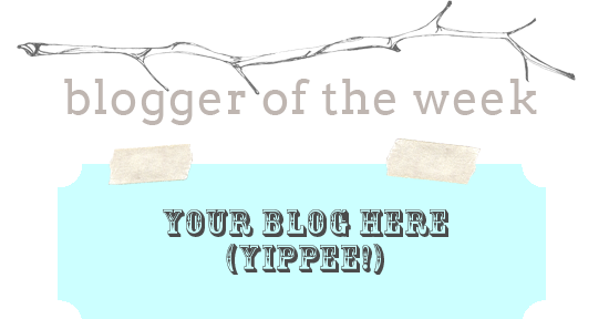 Blog Guidebook: Blogger of the Week