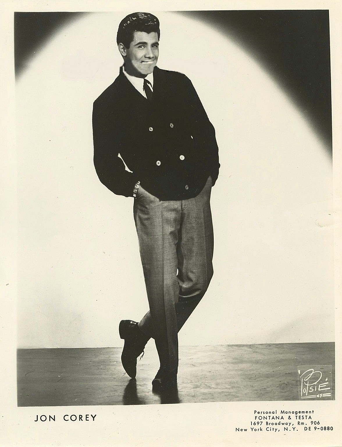 WHITE DOO-WOP COLLECTOR: JOHN COREY with The Del-Satins_I'll Forget