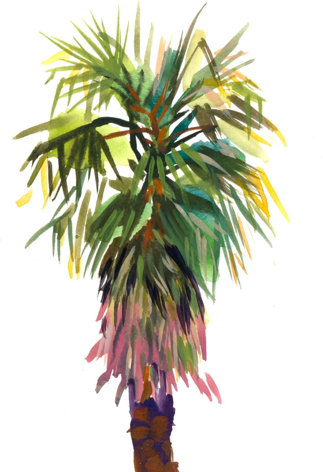 Apple-Pine: Why palm trees get a haircut?