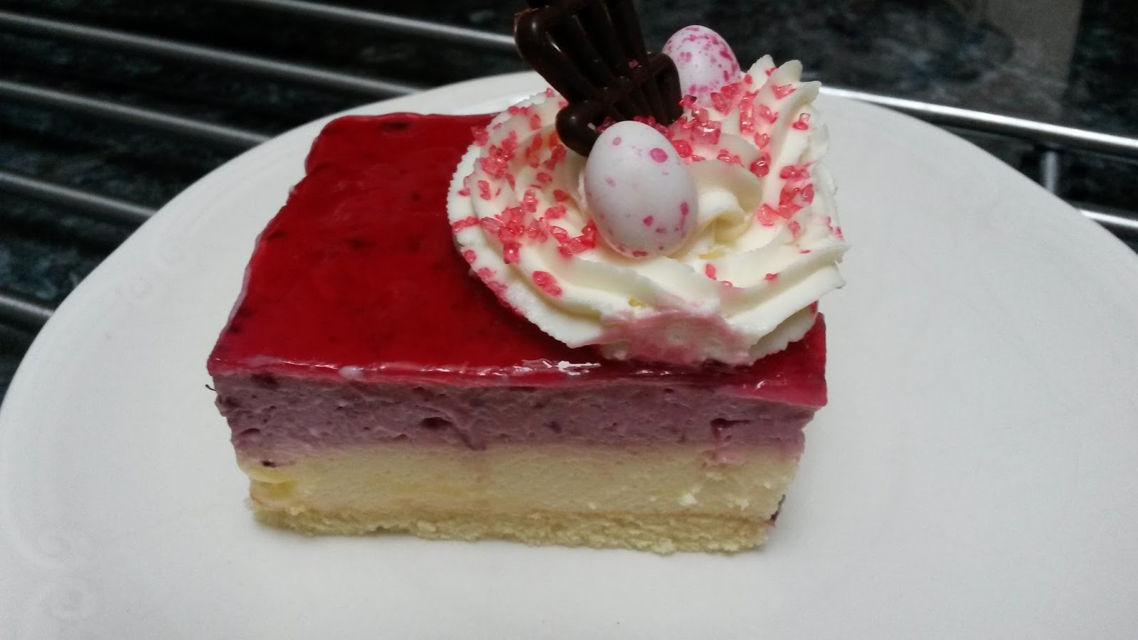 les passions de talie: Bavarois lemon curd et fruits rouges