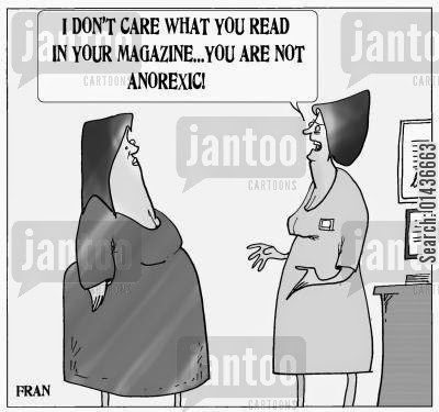 Anorexia: Cartoons