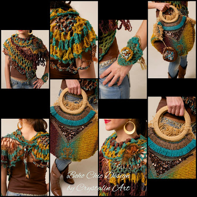 ॐ Conscious Jewels of Light: ♥HAND CROCHET: Boho Style