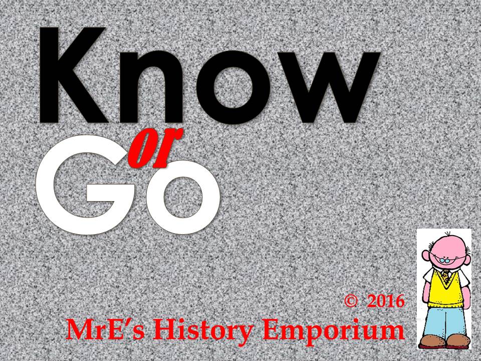 MrE's History Emporium: Something new