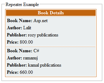 How to bind Repeater data control in asp.net(C#, VB) ~ Asp.Net,C#.Net,VB.Net,MVC,jQuery ...