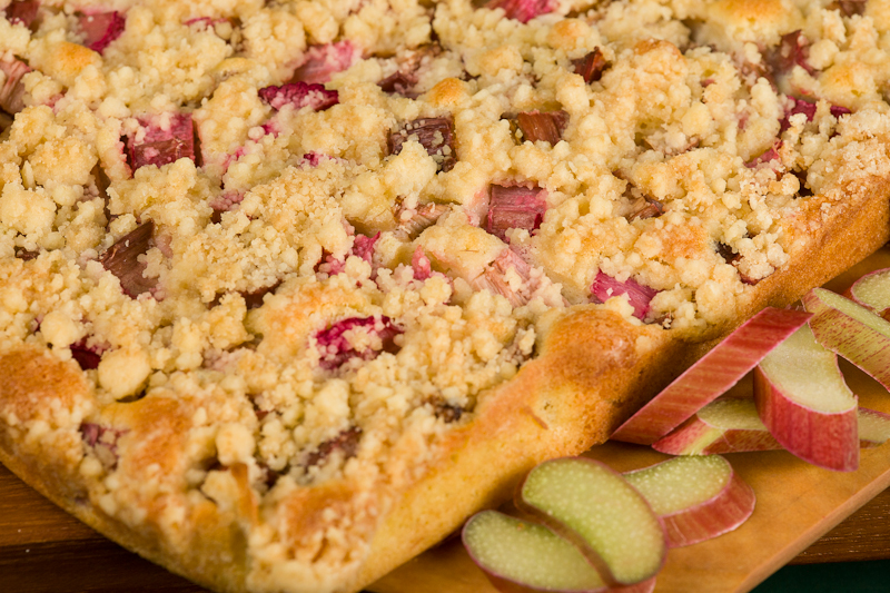 Polish Classic Cooking: Strawberry-Rhubarb Tart - Polish Style