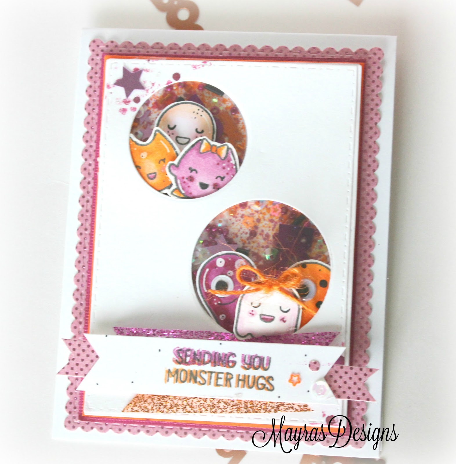Mayras Designs: Sending Monster Hugs.....