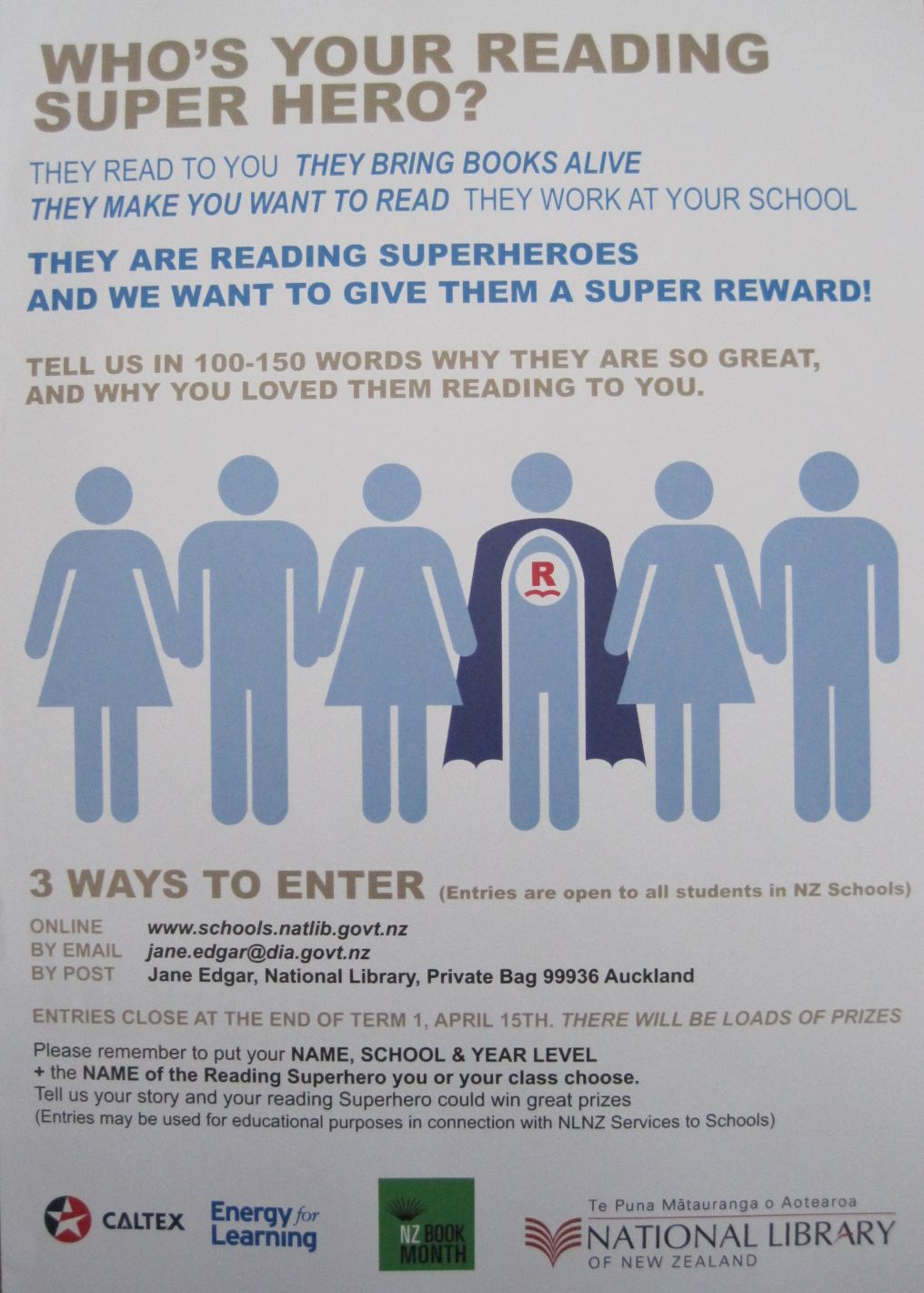 Library Zest: Reading Superheroes