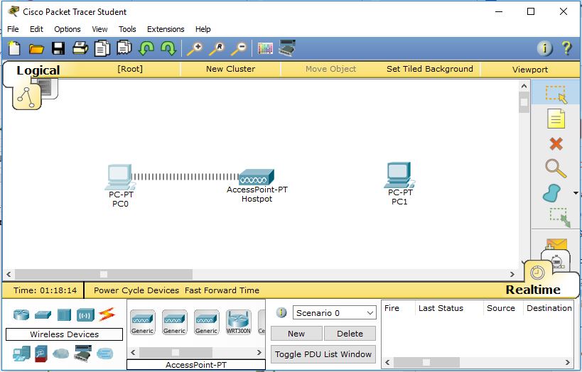 Cara Menghubungkan Dua PC Dengan Wireless Access Point pada Simulator ...