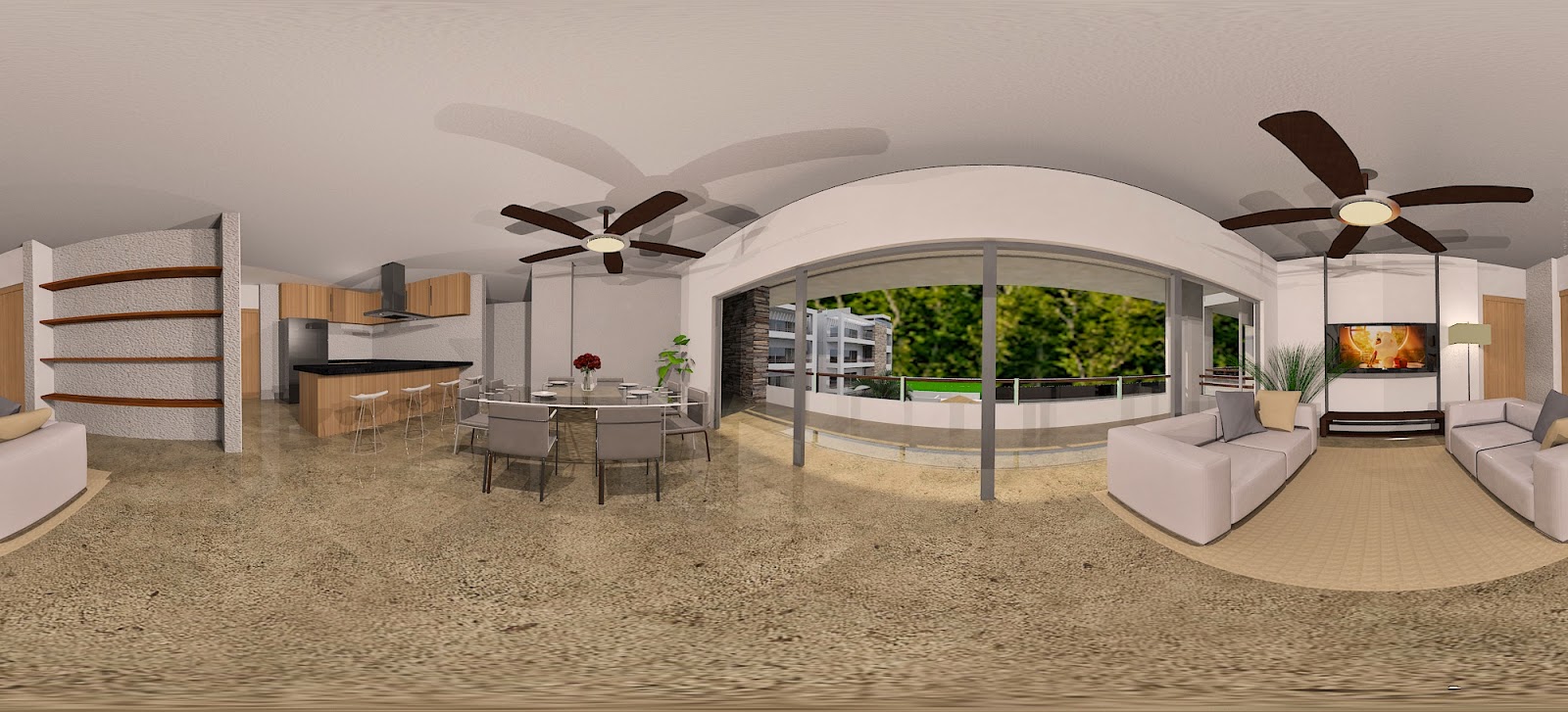 VCSTUDIO RENDERING: Recorridos virtuales vs Panorama 360°