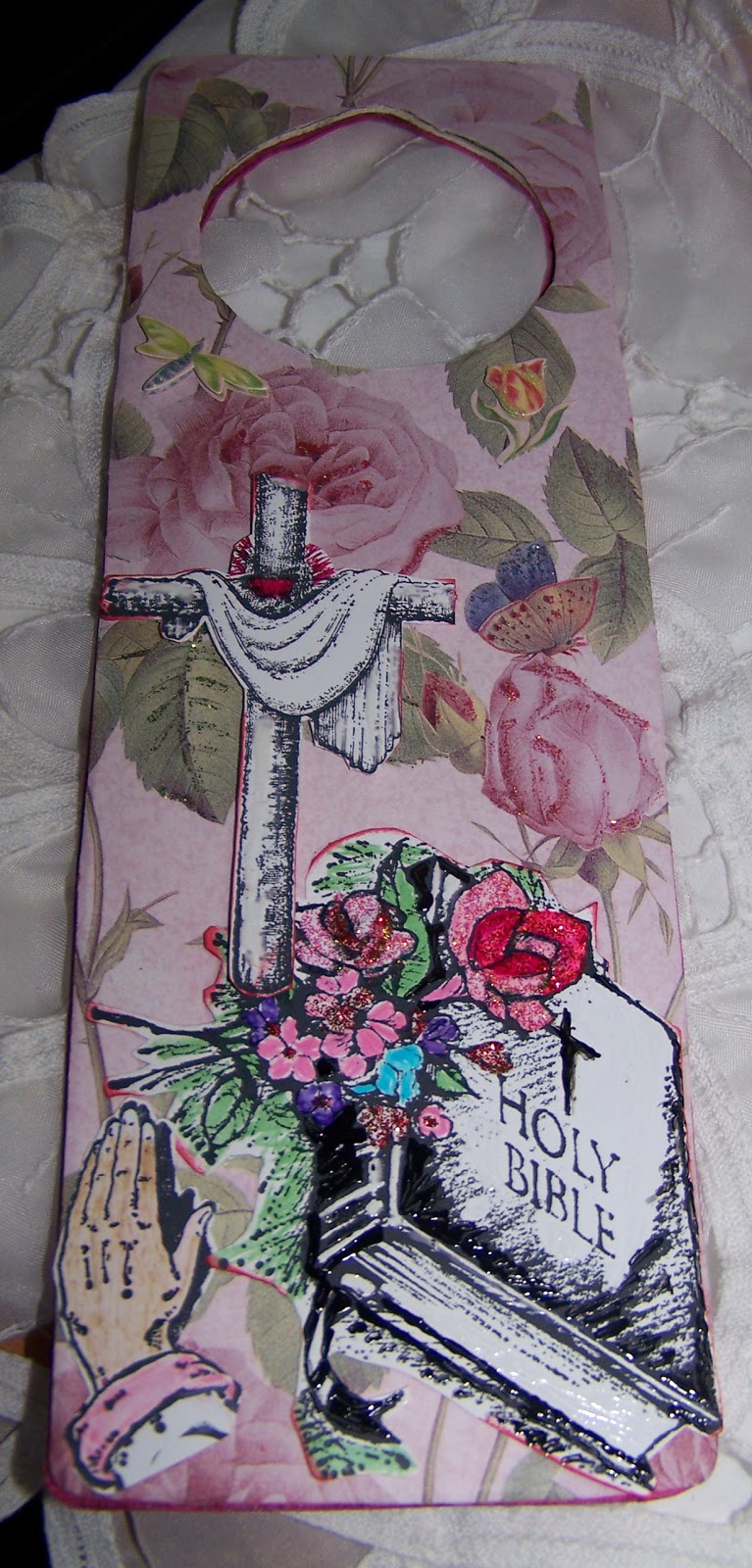Patricia's Paper Crafts: Prayer Room Door Hanger