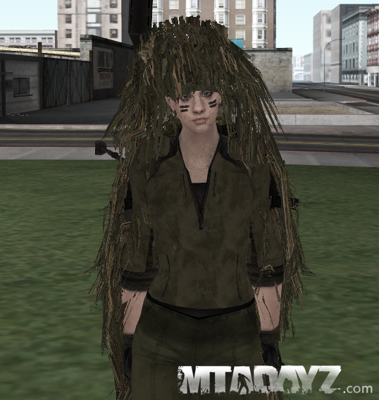 Woman Ghillie Suit - MTA DayZ