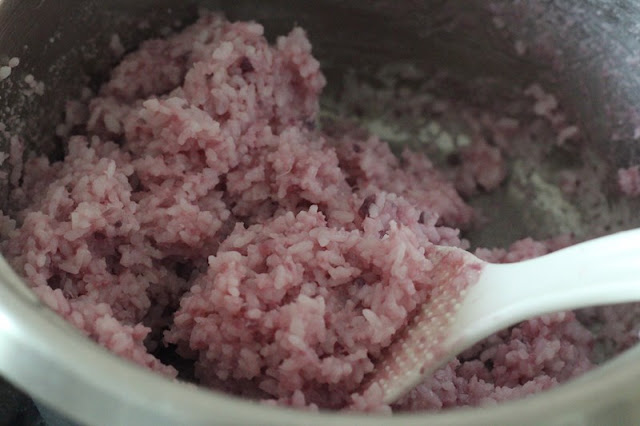 Nasi Lemak Lover: Purple Sweet Potato Sushi 紫薯寿司