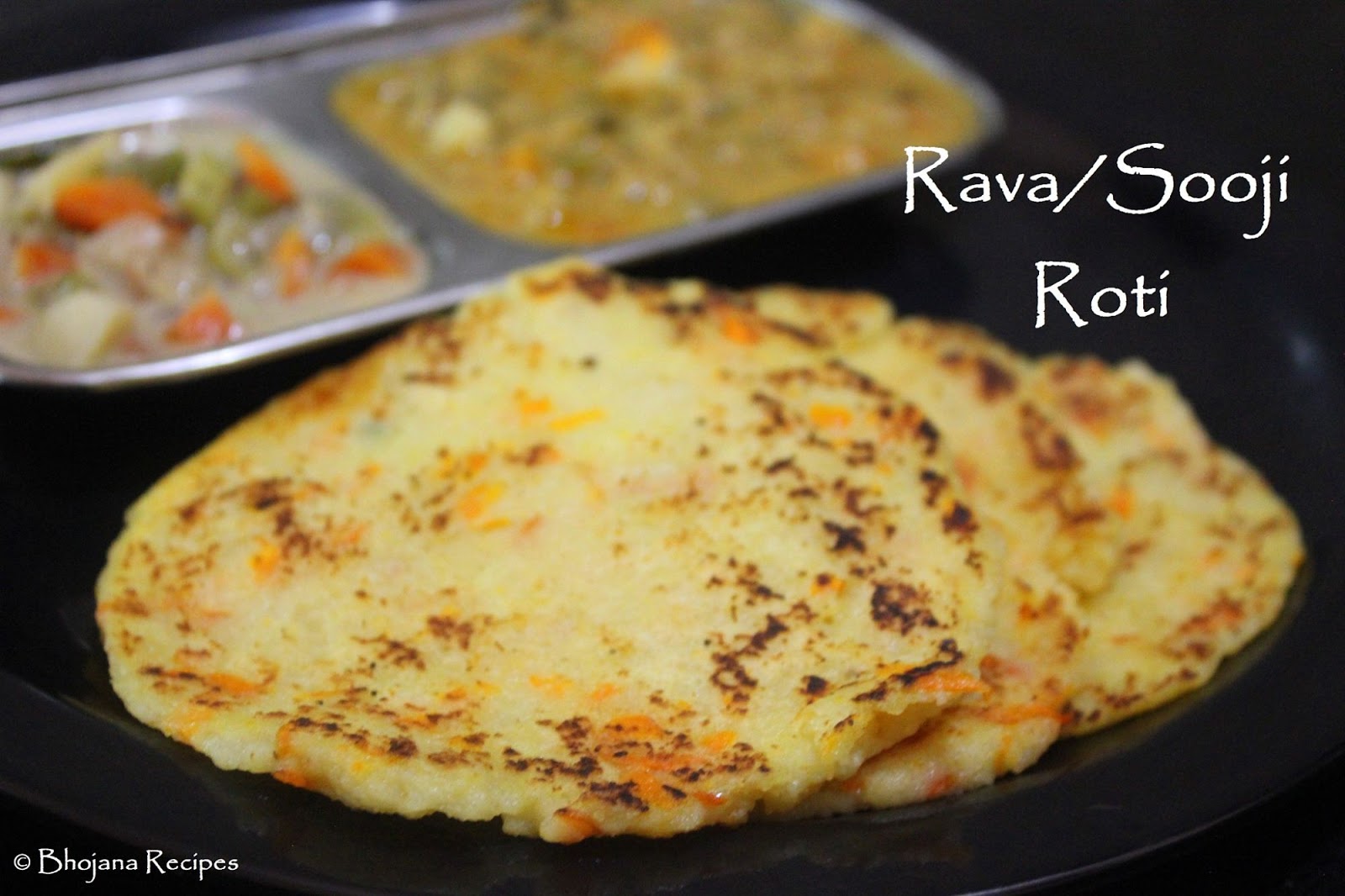 Rava Roti - Bhojana Recipes