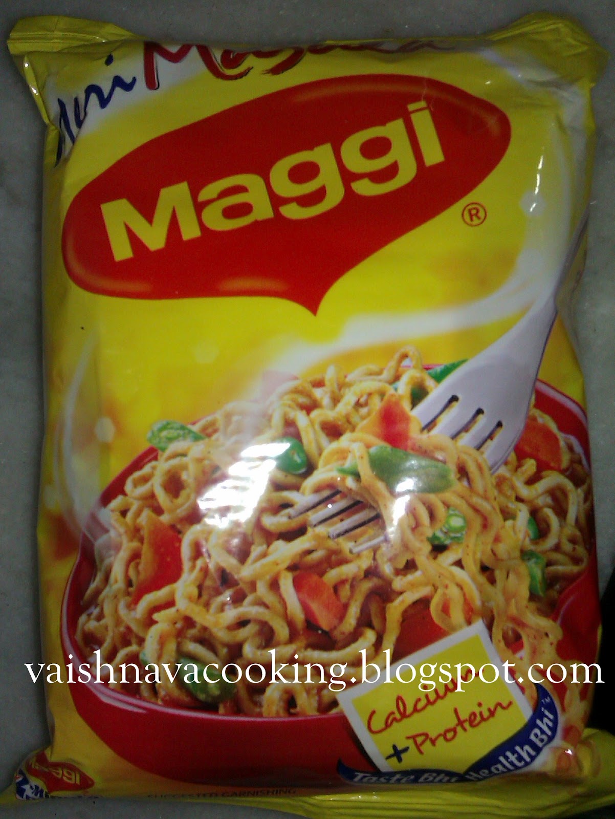 MY SATVIK KITCHEN: MAGGI (ALL TIME FAVOURITE)