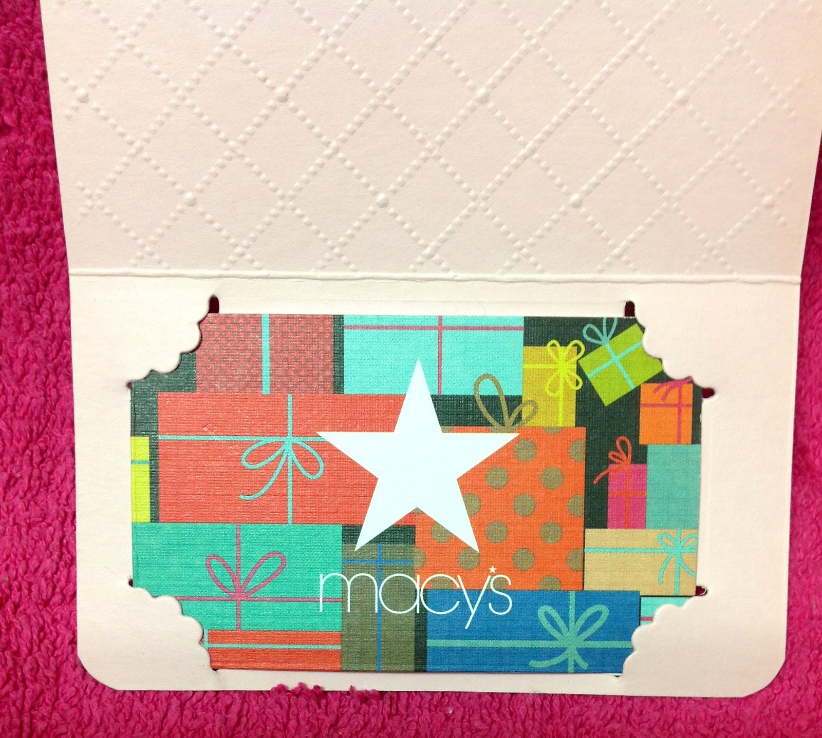 Photo Craft: Gift Card Idea