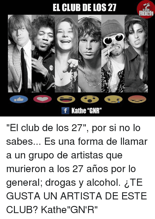 SOMOS RAROS PERO ESPECIALES: LA HISTORIA DEL CLUB DE LOS 27