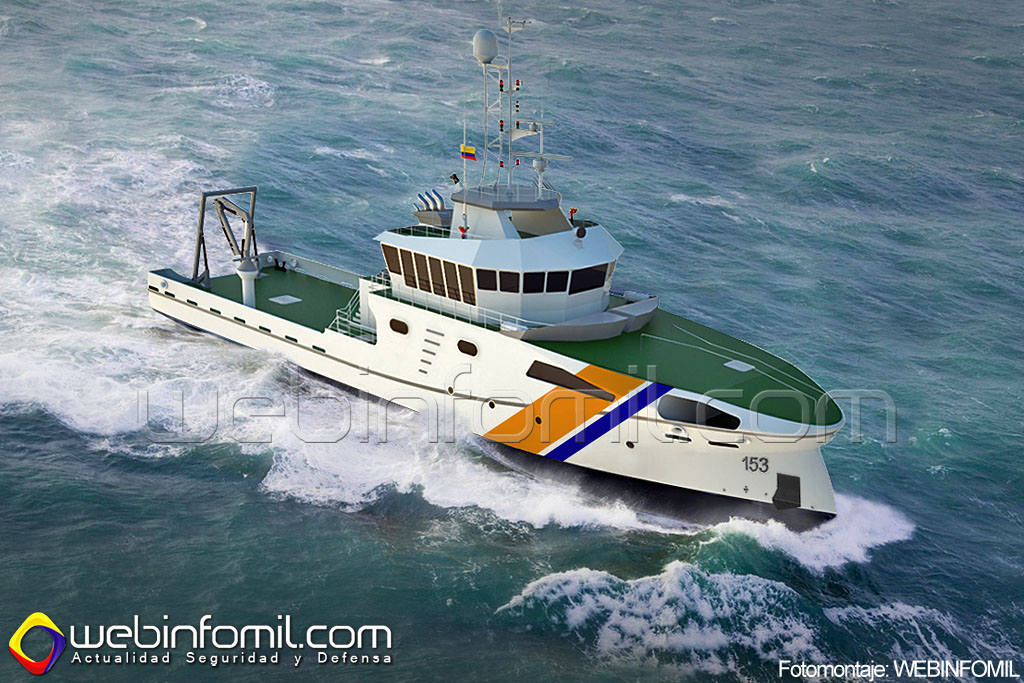 Así es el ARC Roncador, nuevo buque hidrográfico de la Armada de ...
